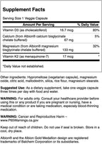 calcium magnesium supplement for bones