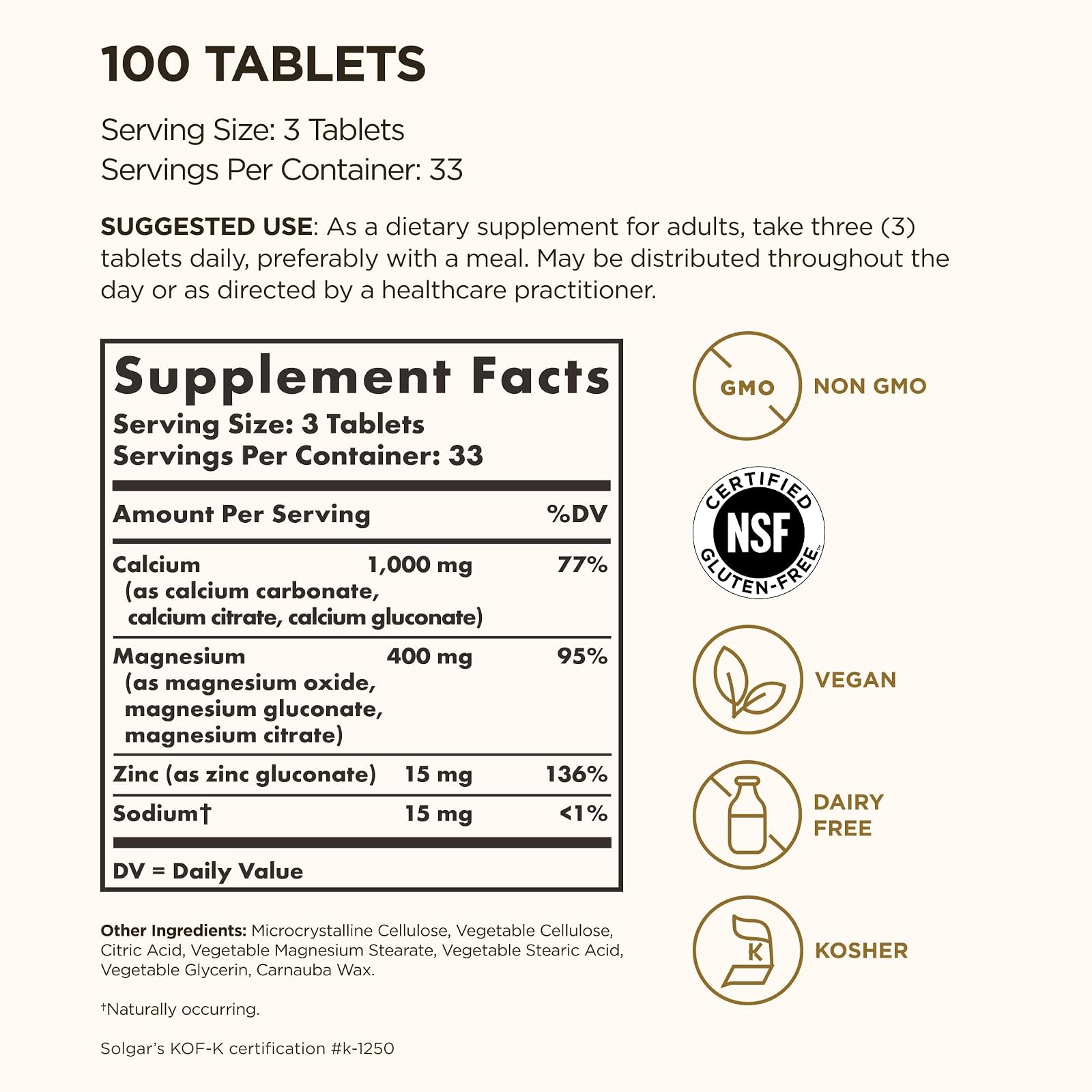calcium magnesium supplement for strong bones