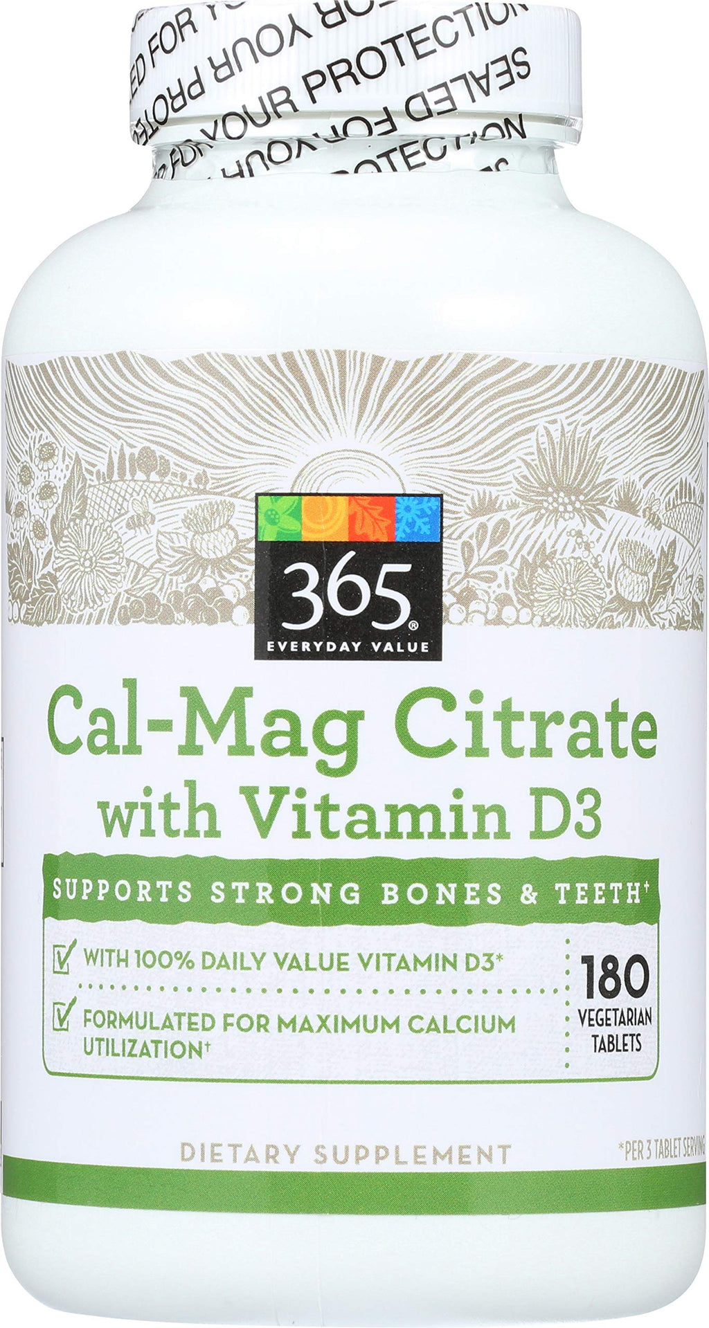 calcium magnesium supplement with vitamin D3