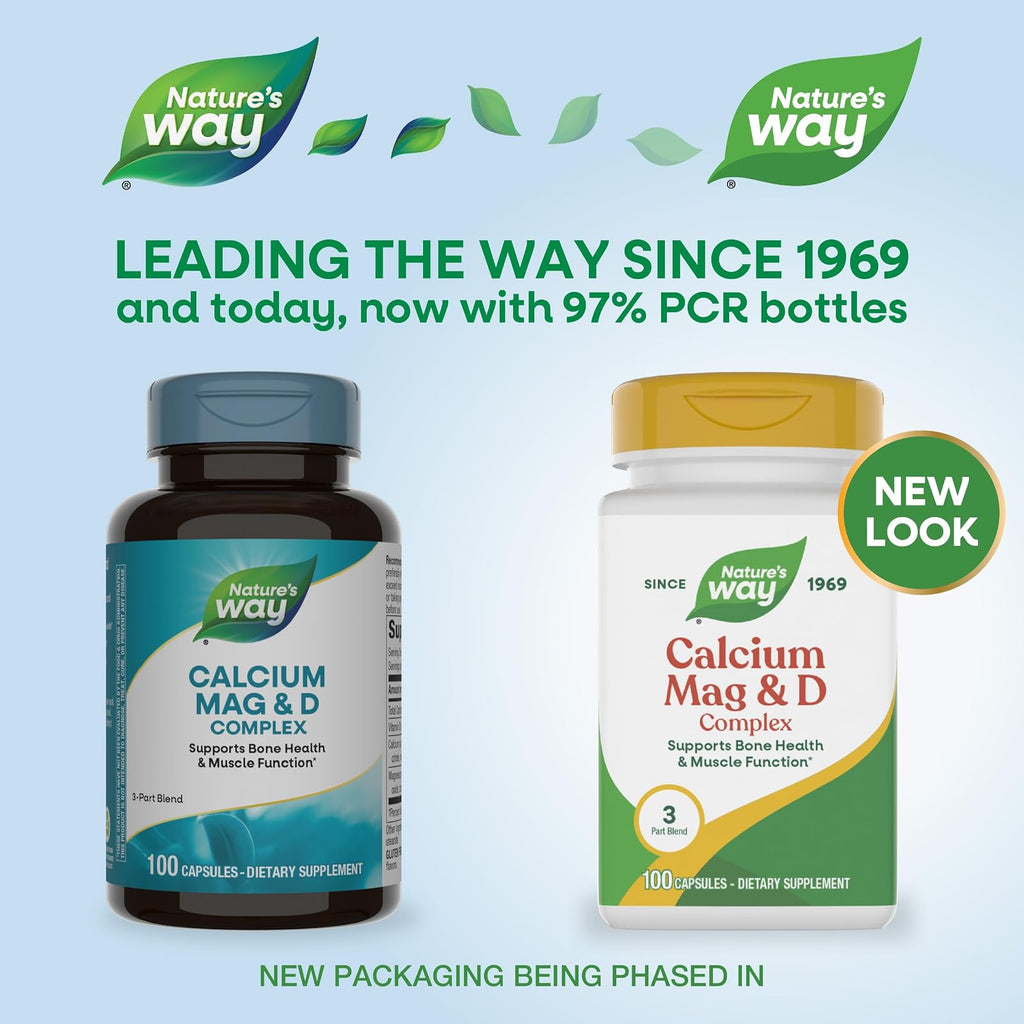 Calcium magnesium vitamin D complex capsules