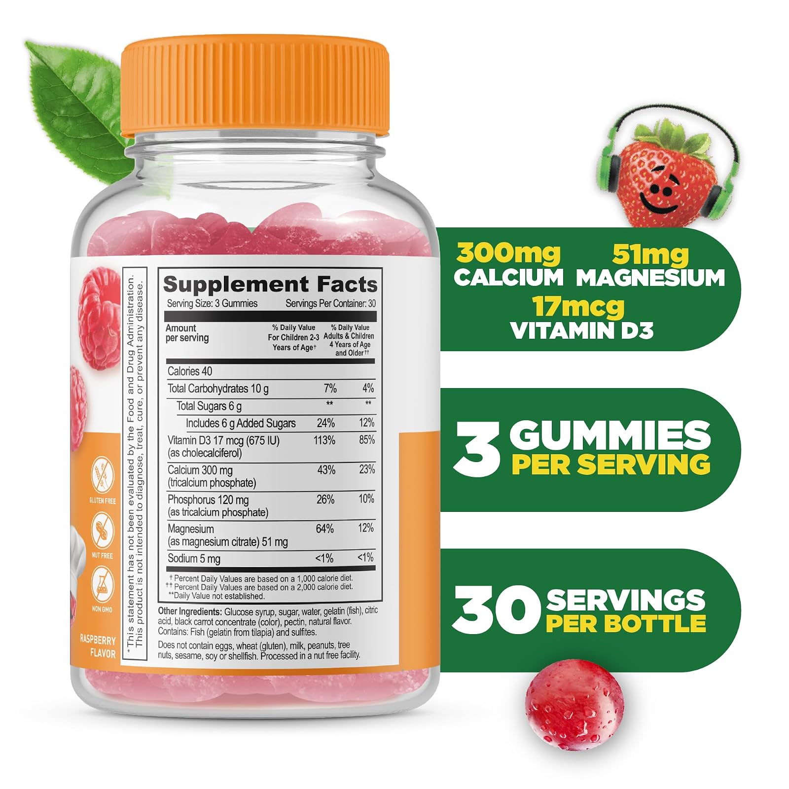 Calcium magnesium vitamin D for strong bones
