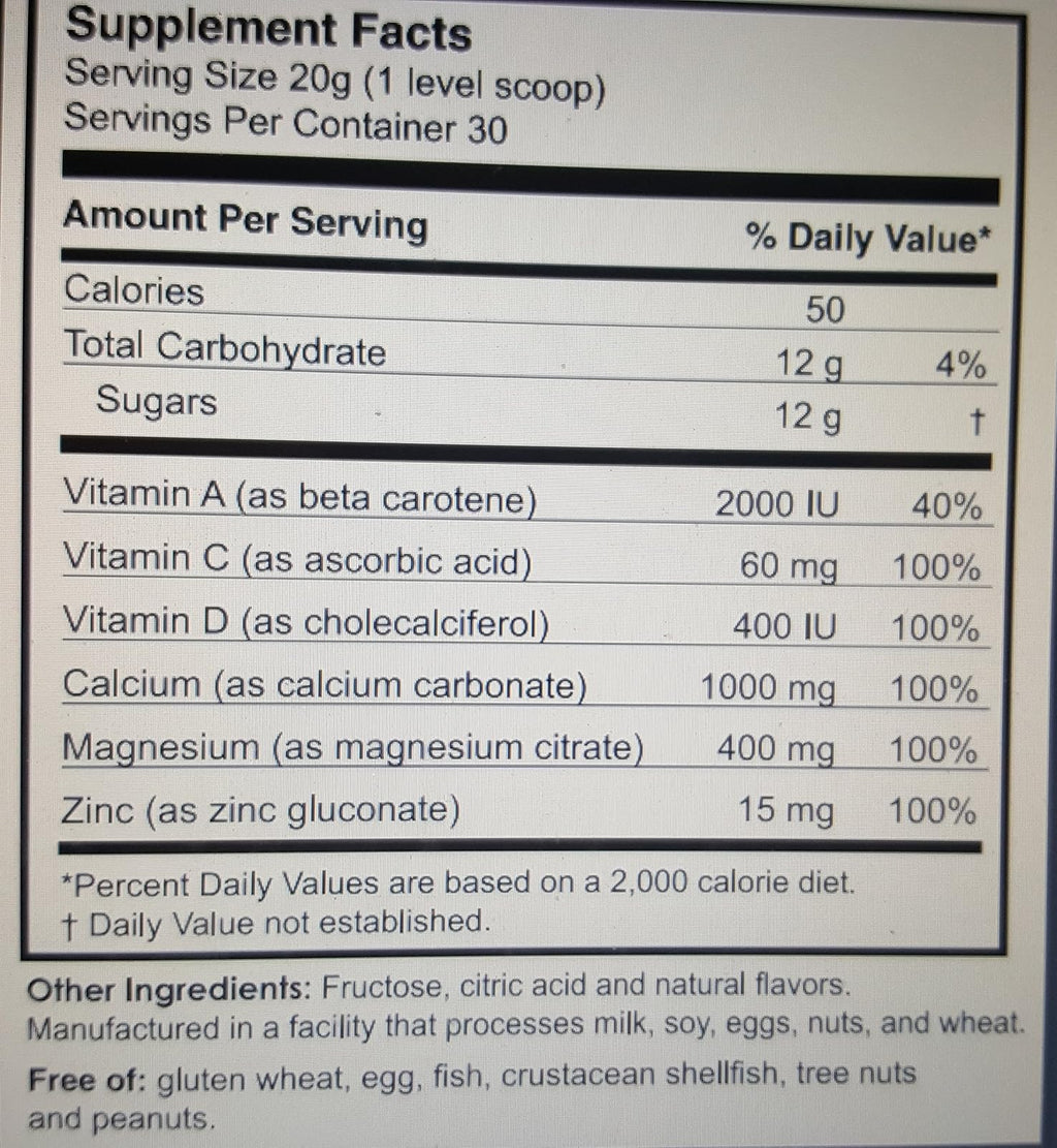 Calcium magnesium vitamin D supplement