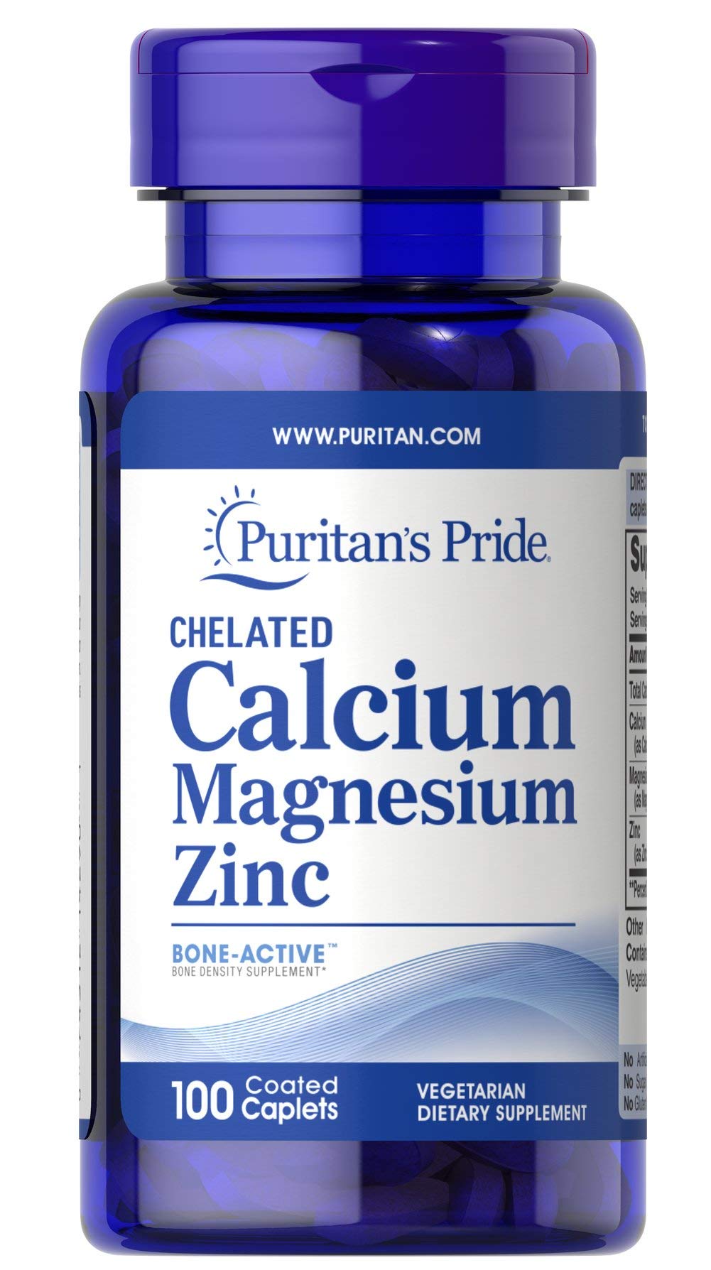 Calcium magnesium zinc caplets benefits