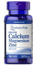 Calcium magnesium zinc caplets benefits