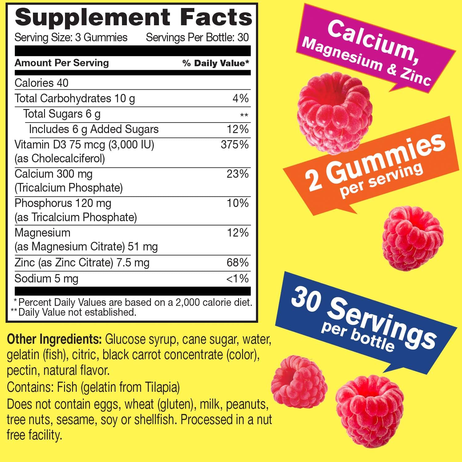 Calcium magnesium zinc for bone health
