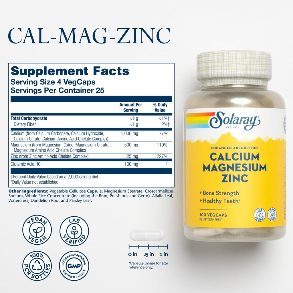 calcium magnesium zinc for bone health
