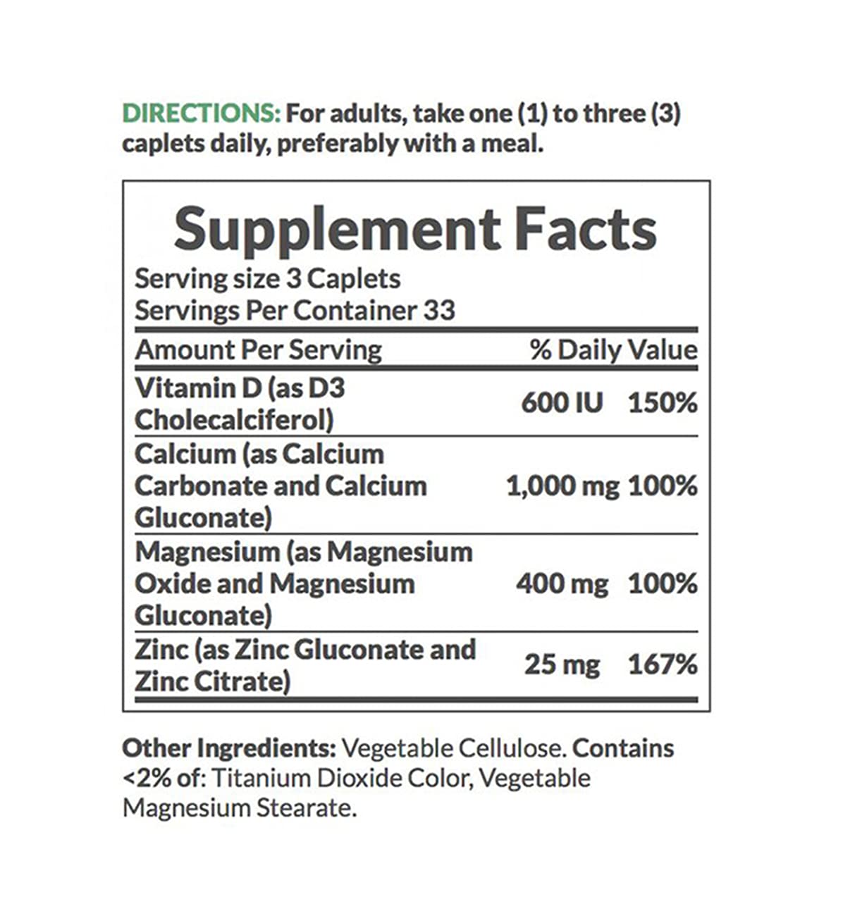 calcium magnesium zinc for bone health