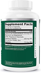 Calcium magnesium zinc for bone strength