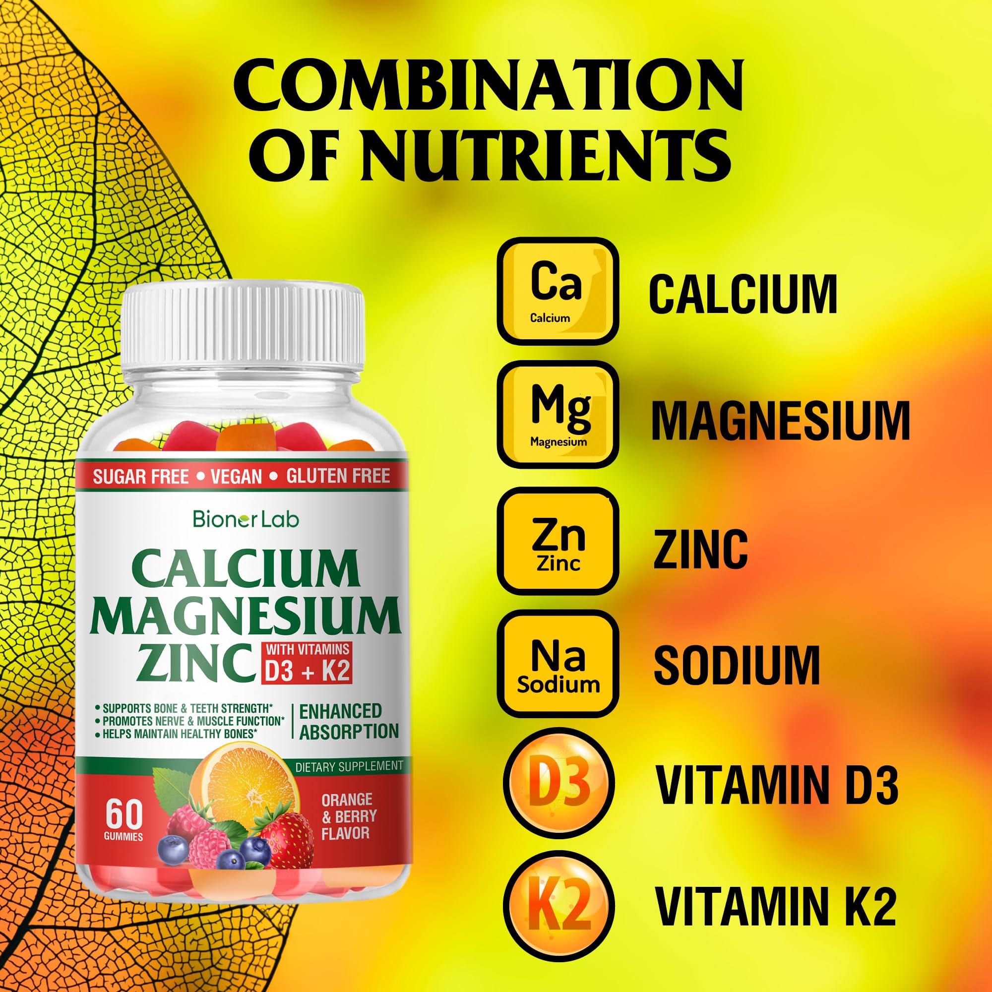 calcium magnesium zinc for daily wellness