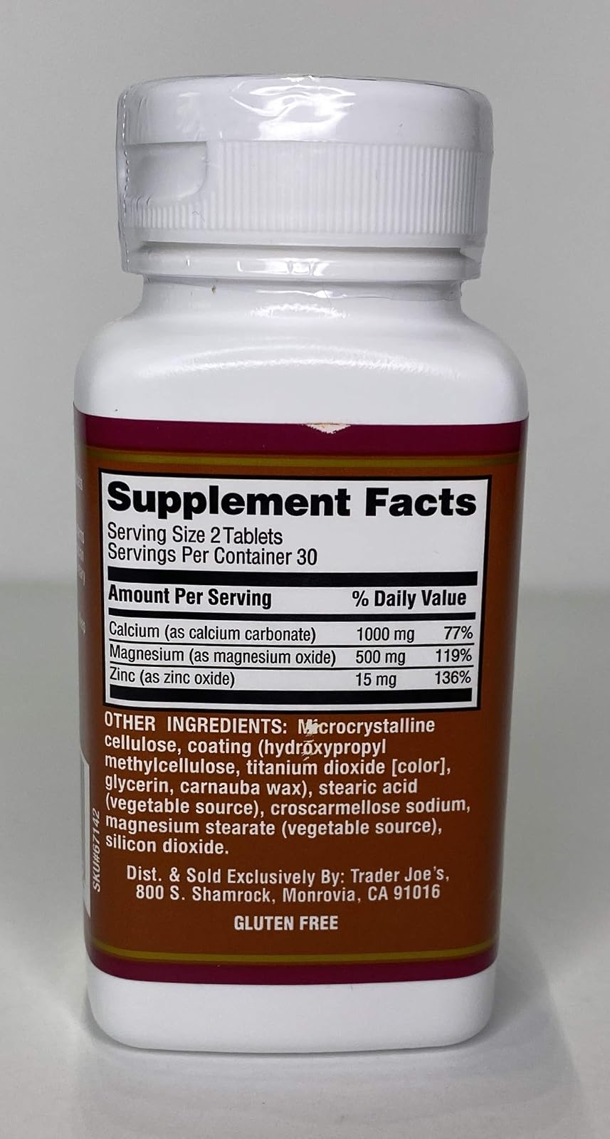 calcium magnesium zinc for energy