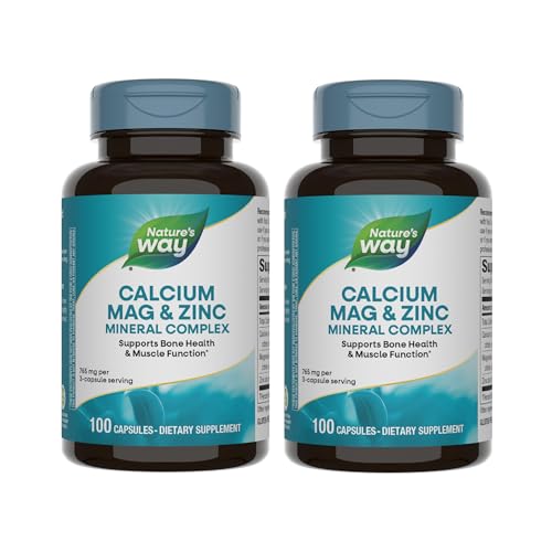 Calcium magnesium zinc for muscle function