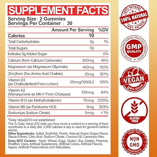 calcium magnesium zinc for muscle health