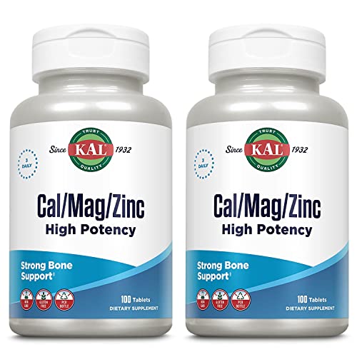 Calcium magnesium zinc for muscle support
