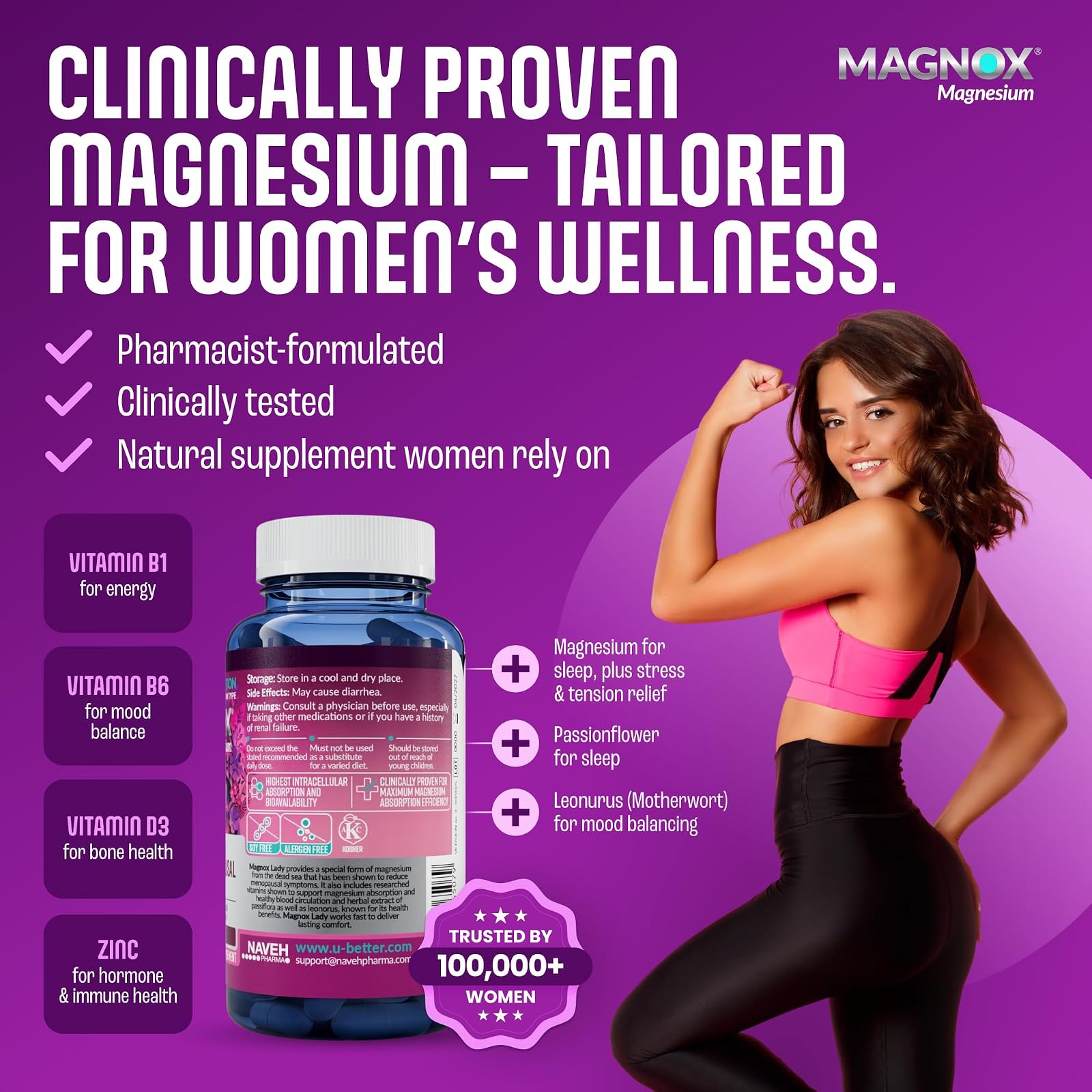 Calcium magnesium zinc for overall health