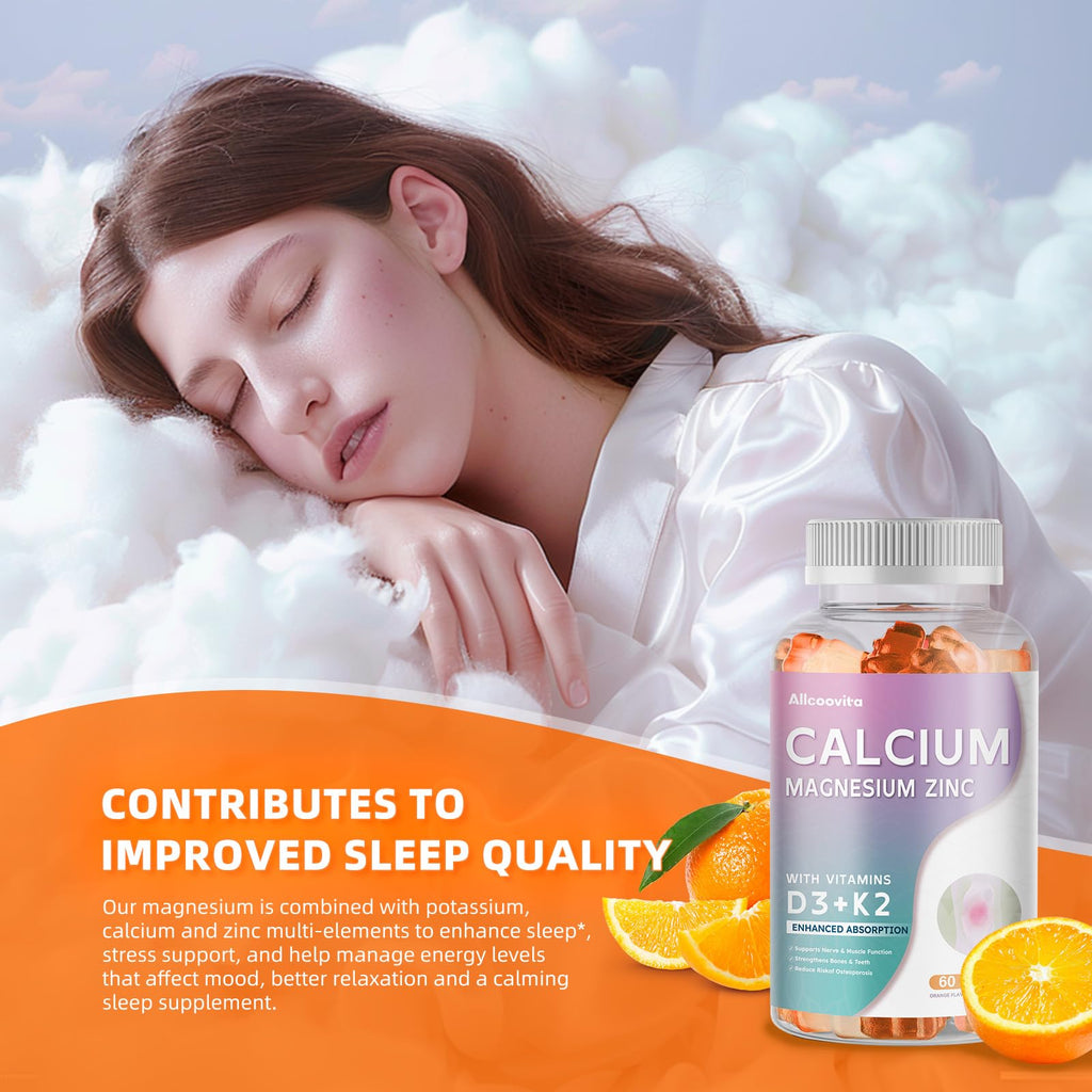 Calcium Magnesium Zinc for overall vitality