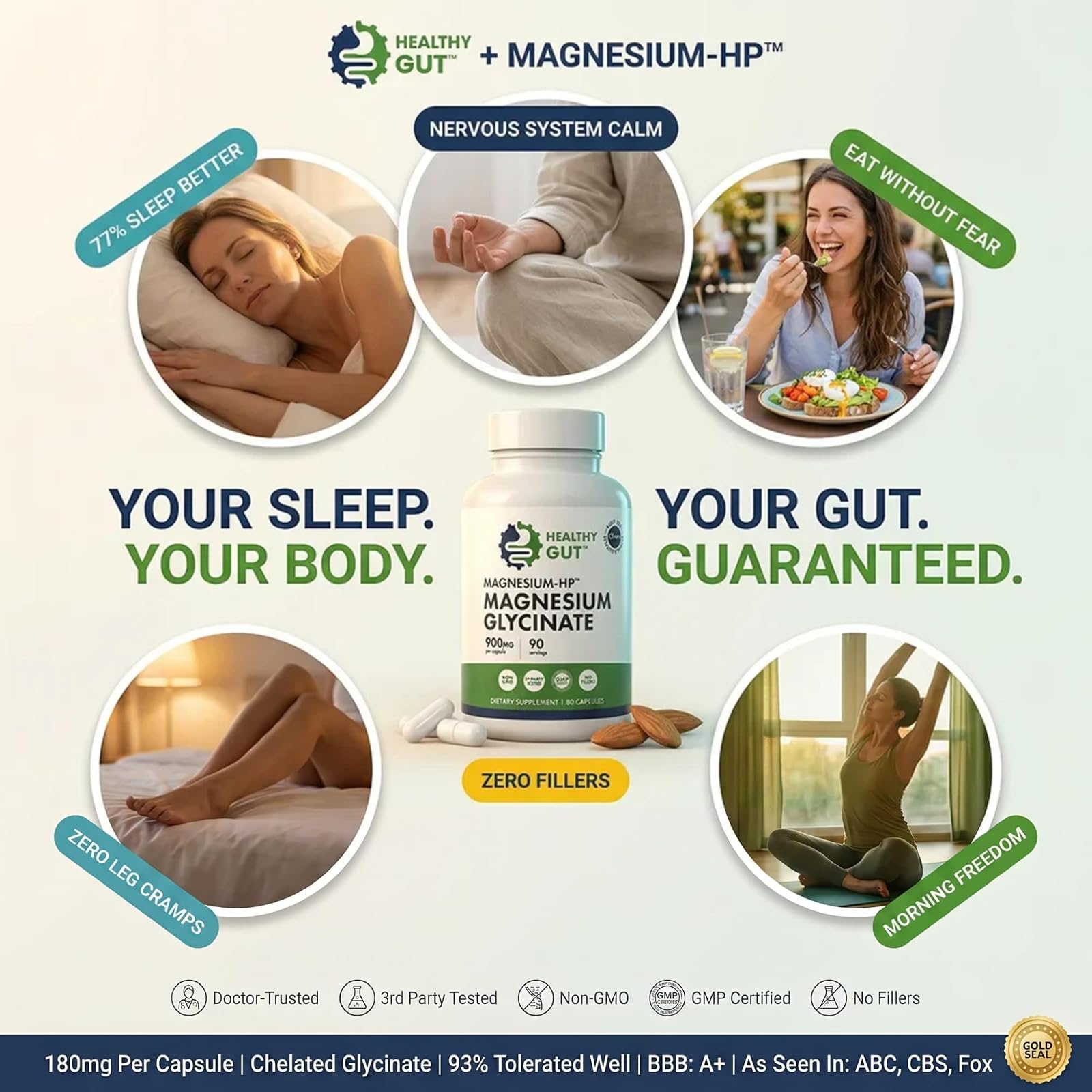 Calcium magnesium zinc for overall wellness