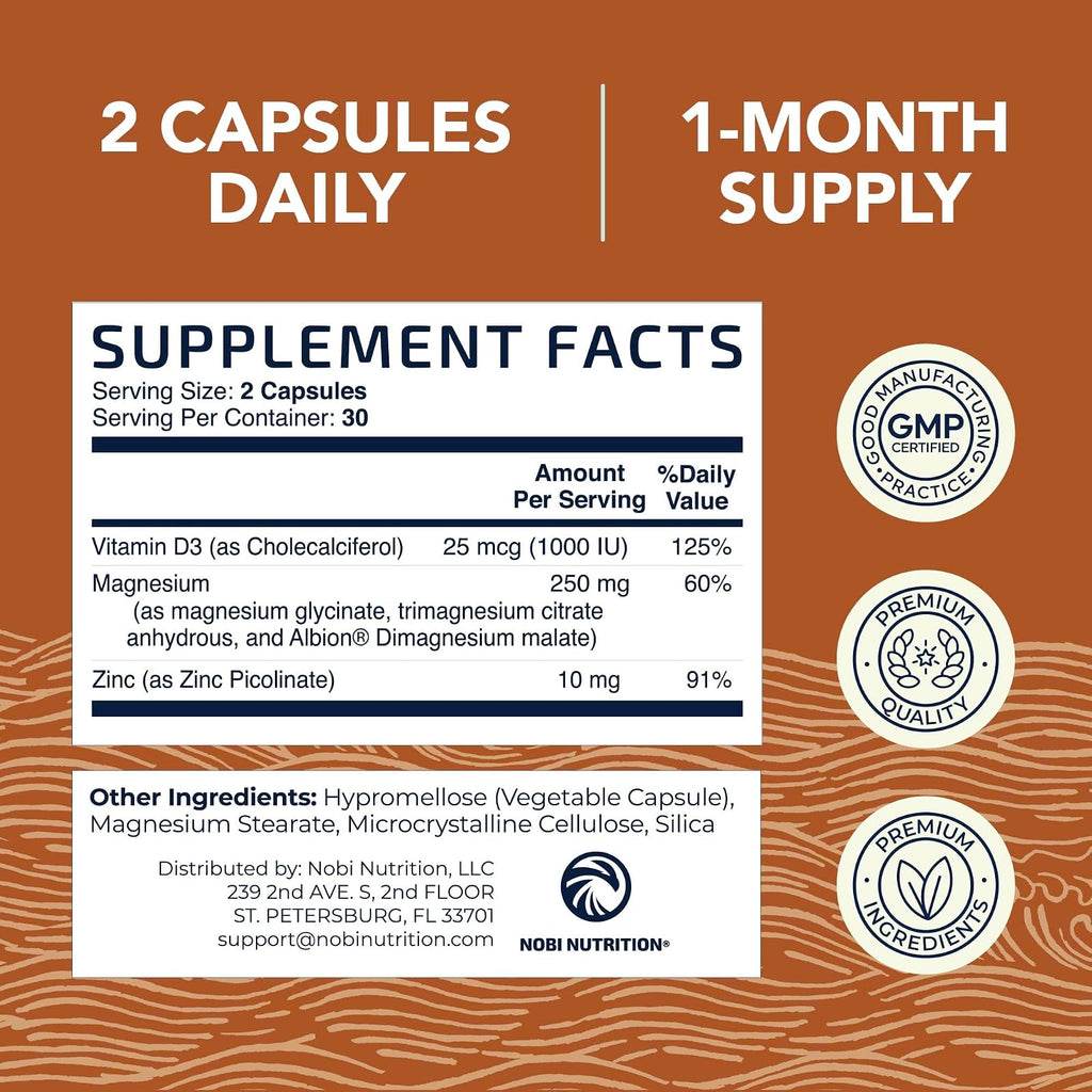 calcium magnesium zinc for wellness