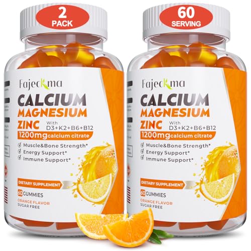 calcium magnesium zinc gummies benefits