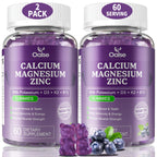Calcium magnesium zinc gummies for adults