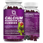 calcium magnesium zinc gummies for bone health