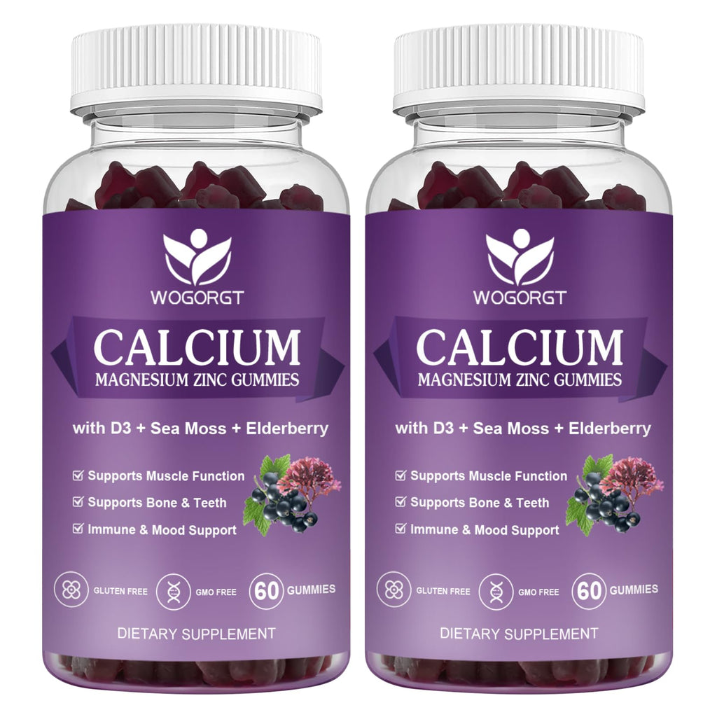 calcium magnesium zinc gummies for bone health