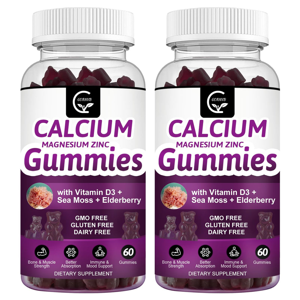 calcium magnesium zinc gummies for bone health