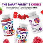 Calcium magnesium zinc gummies for overall health