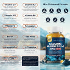 calcium magnesium zinc gummies for overall wellness