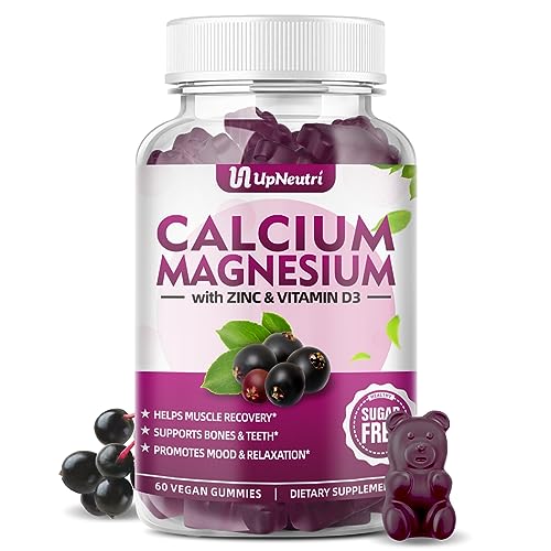 calcium magnesium zinc gummies for strong bones