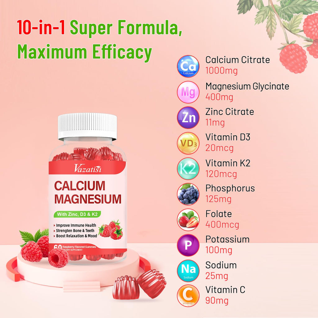 Calcium magnesium zinc supplement benefits