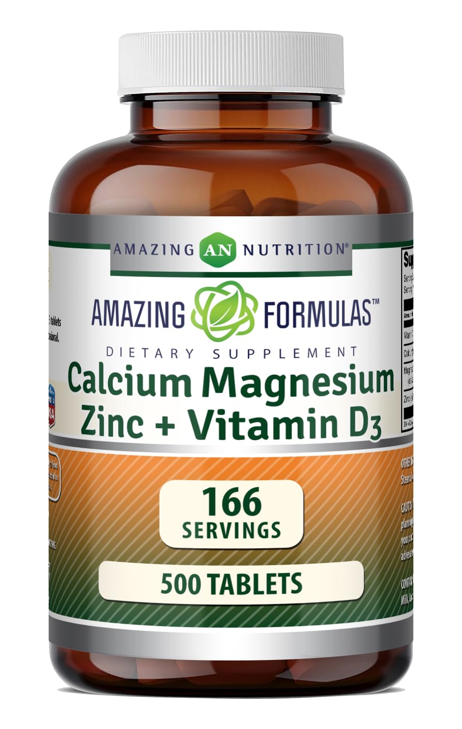 calcium magnesium zinc supplement tablets