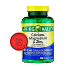 Calcium magnesium zinc supplement tablets
