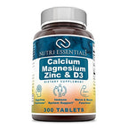 Calcium Magnesium Zinc supplement tablets