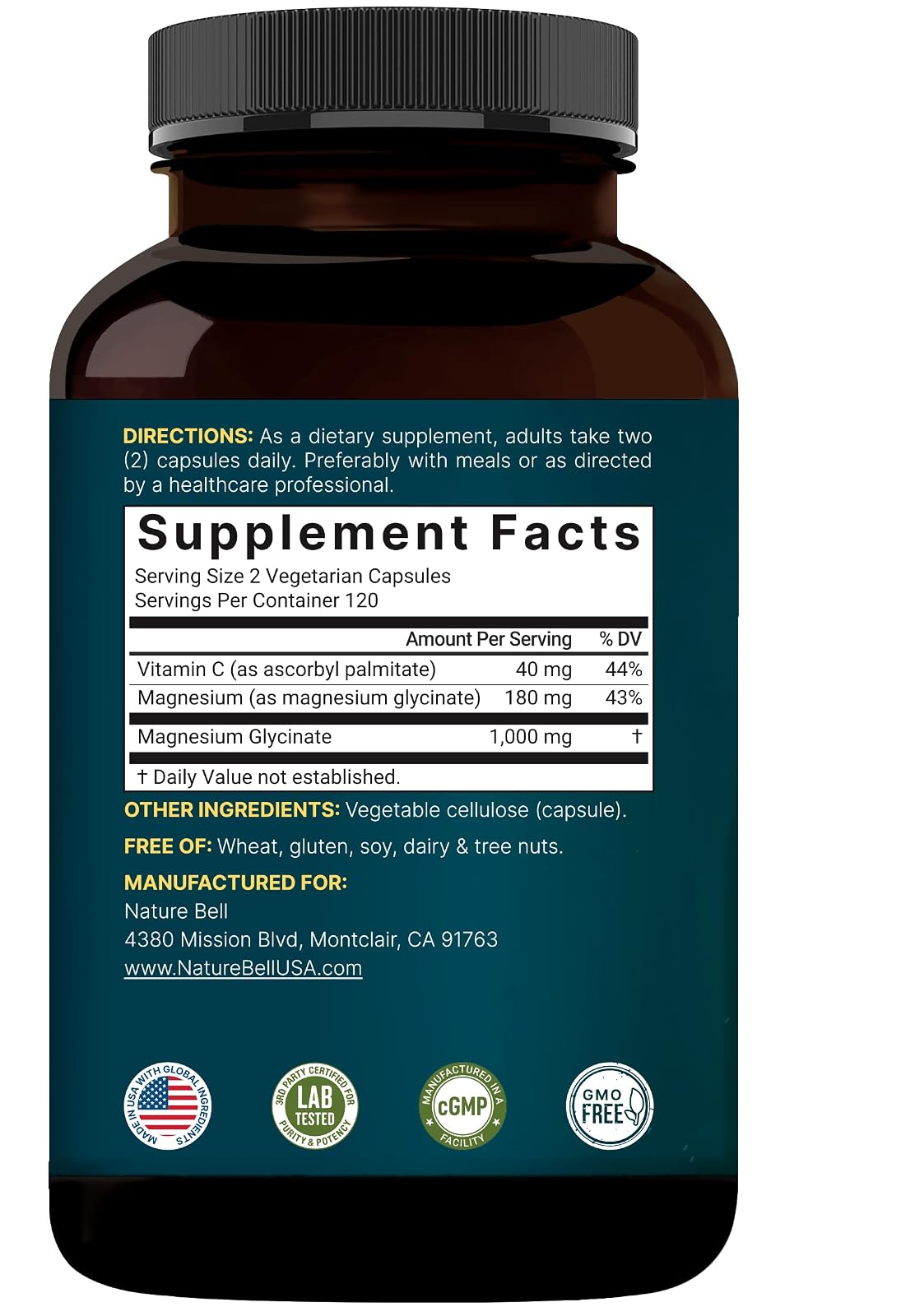 calcium magnesium zinc support formula