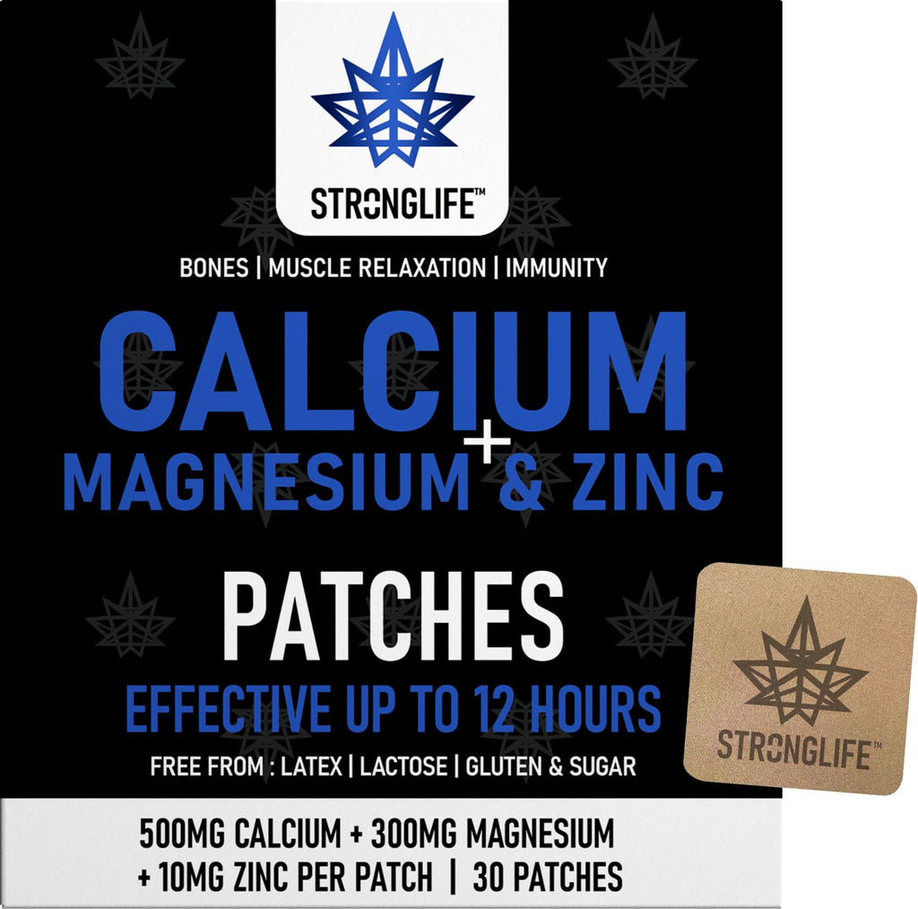 calcium magnesium zinc transdermal patches