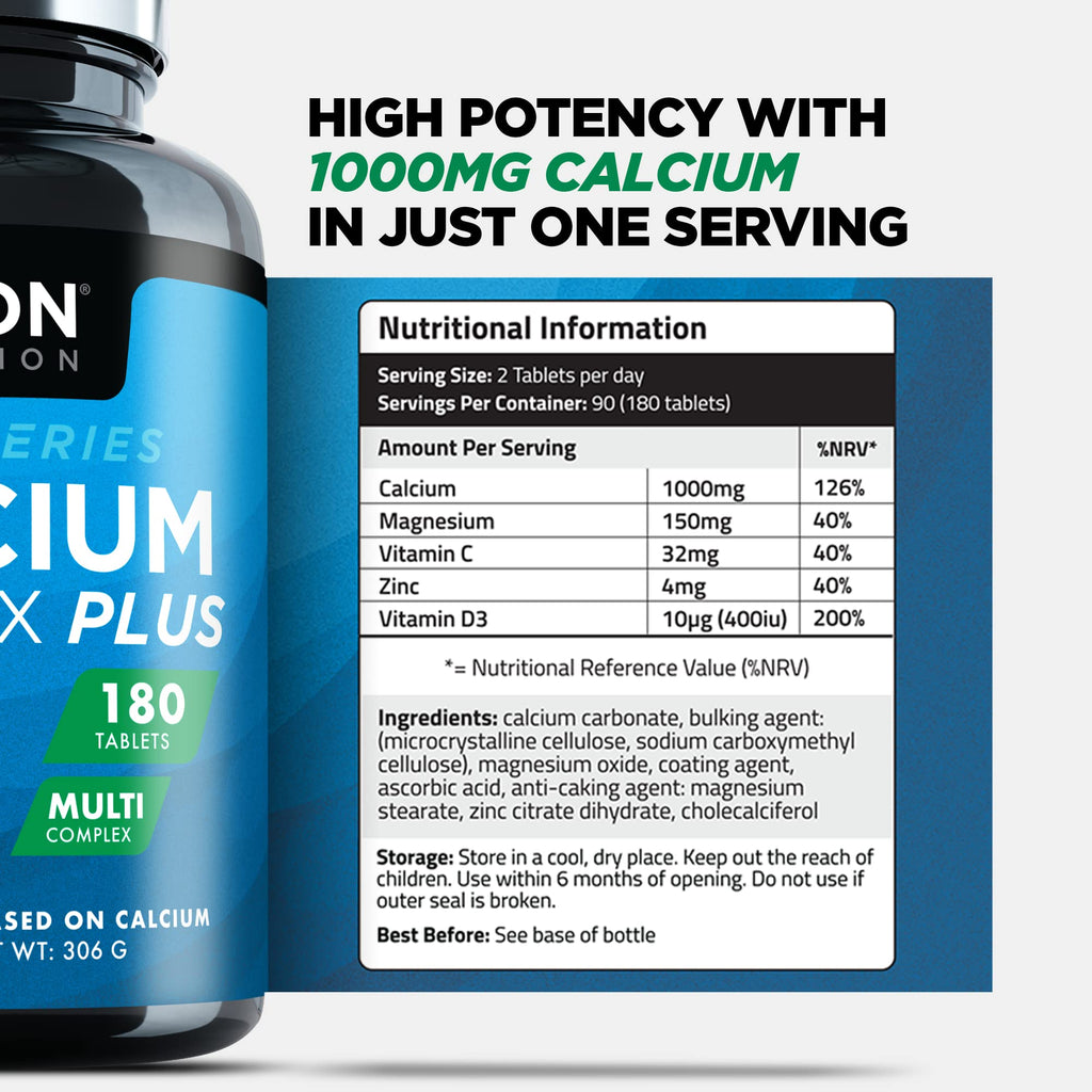 calcium magnesium zinc vitamin blend