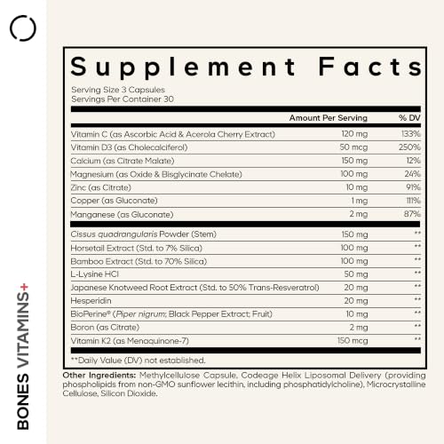 Calcium magnesium zinc vitamin capsules