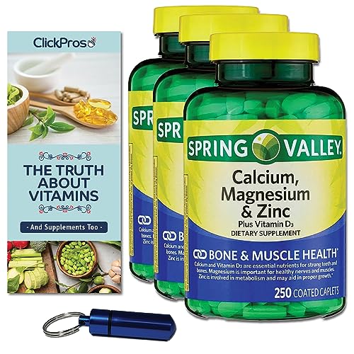Calcium magnesium zinc vitamin D3 bundle