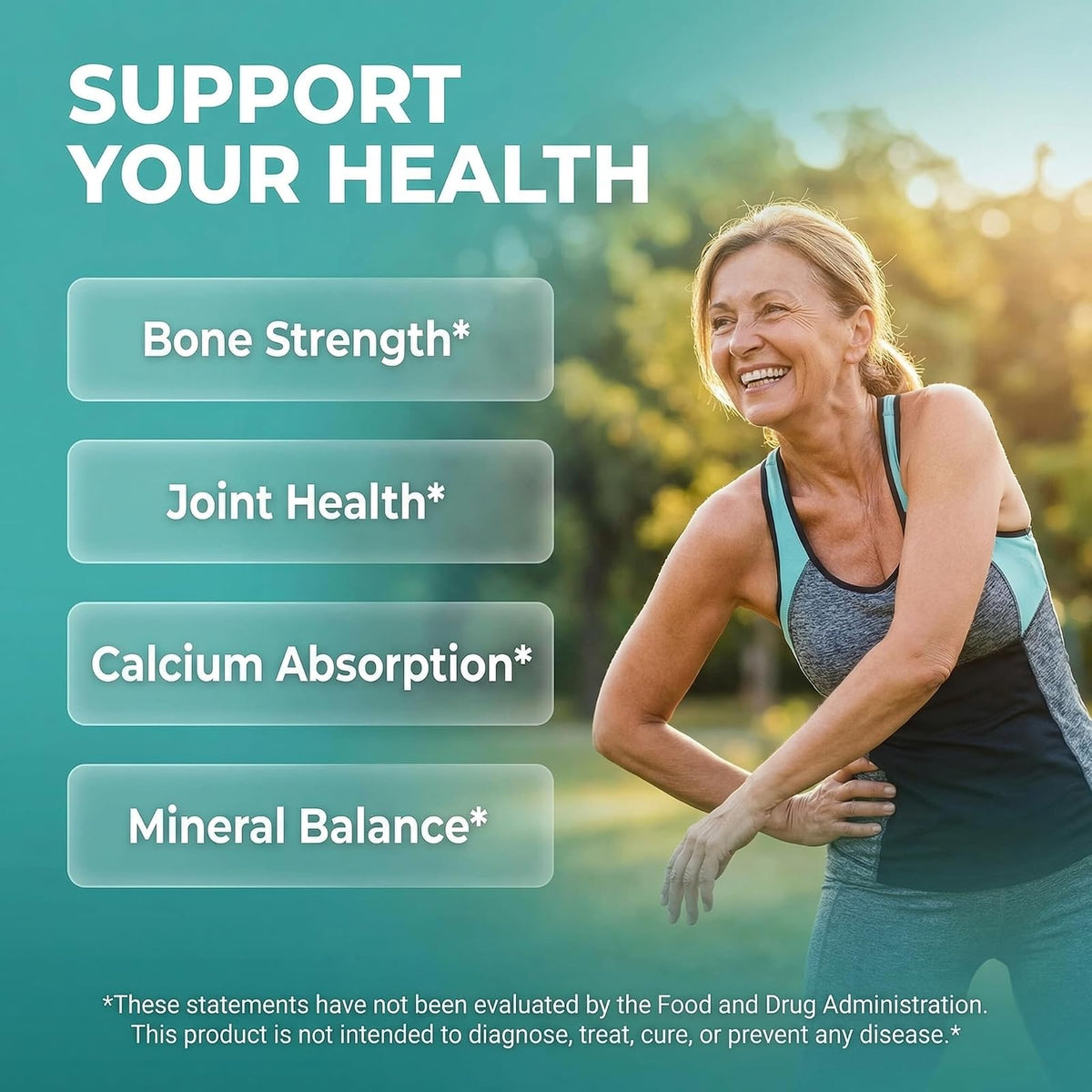 Calcium magnesium zinc with vitamin D3