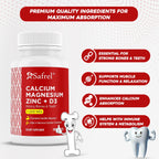 Calcium magnesium zinc with vitamin D3