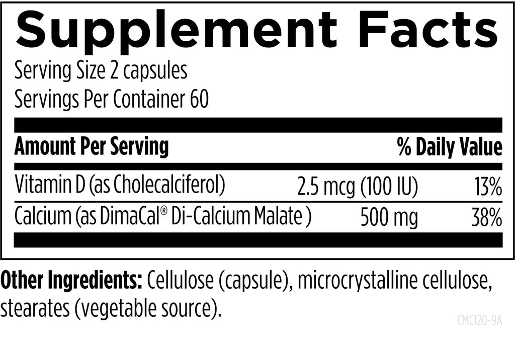 calcium malate for bone health
