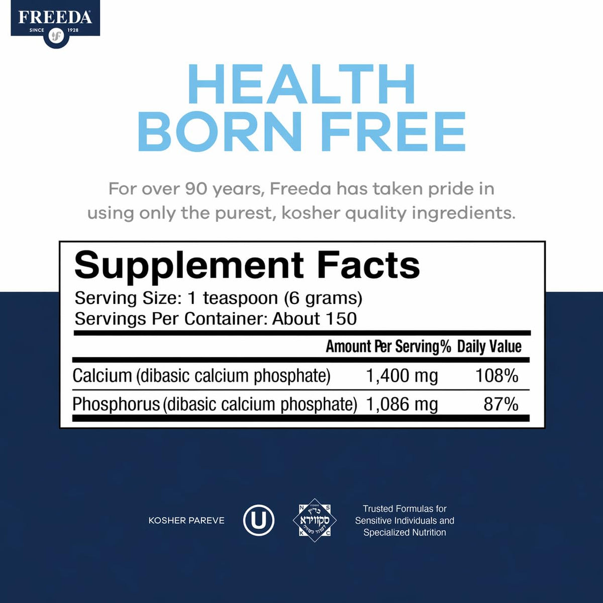 Calcium phosphate for strong bones