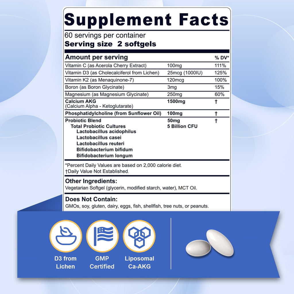 calcium pills for bone health