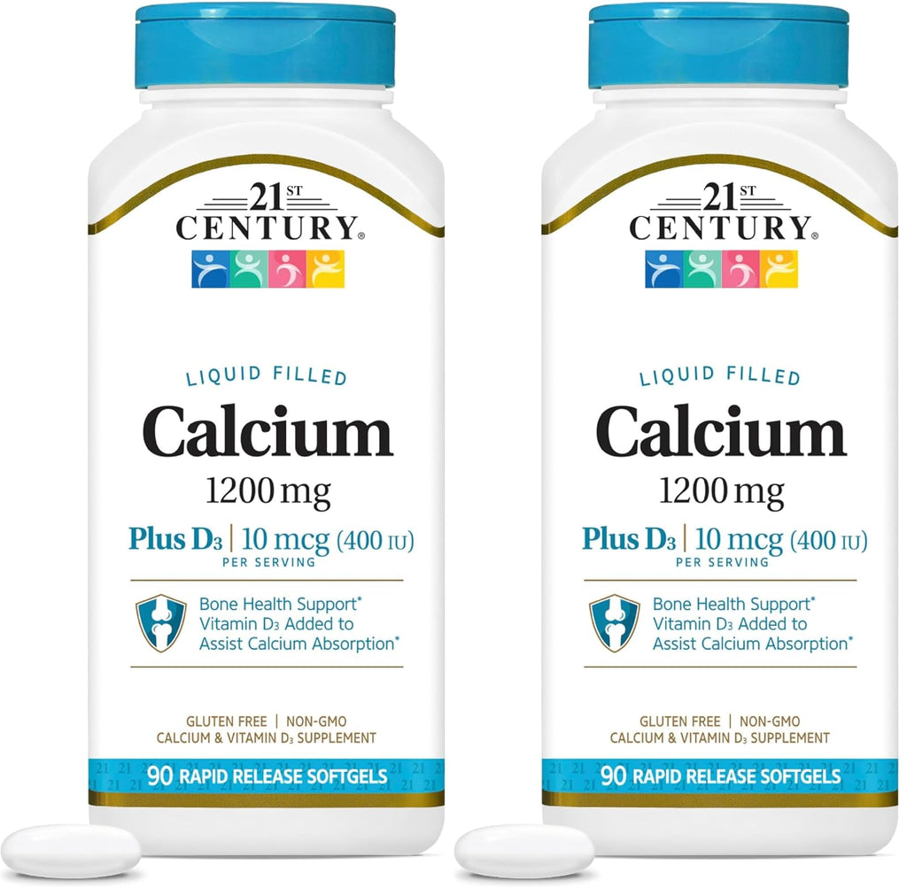 Calcium Plus D3 softgels for bone health