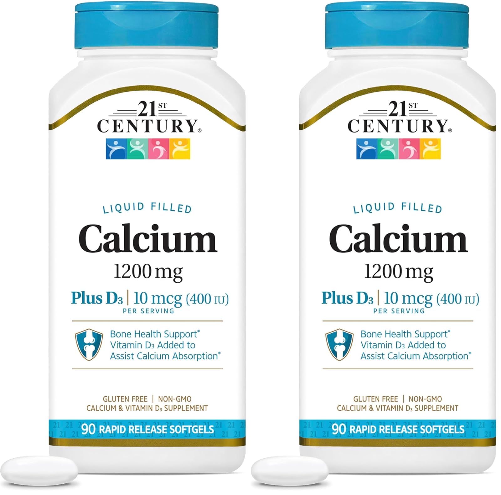 Calcium Plus D3 softgels for bone health