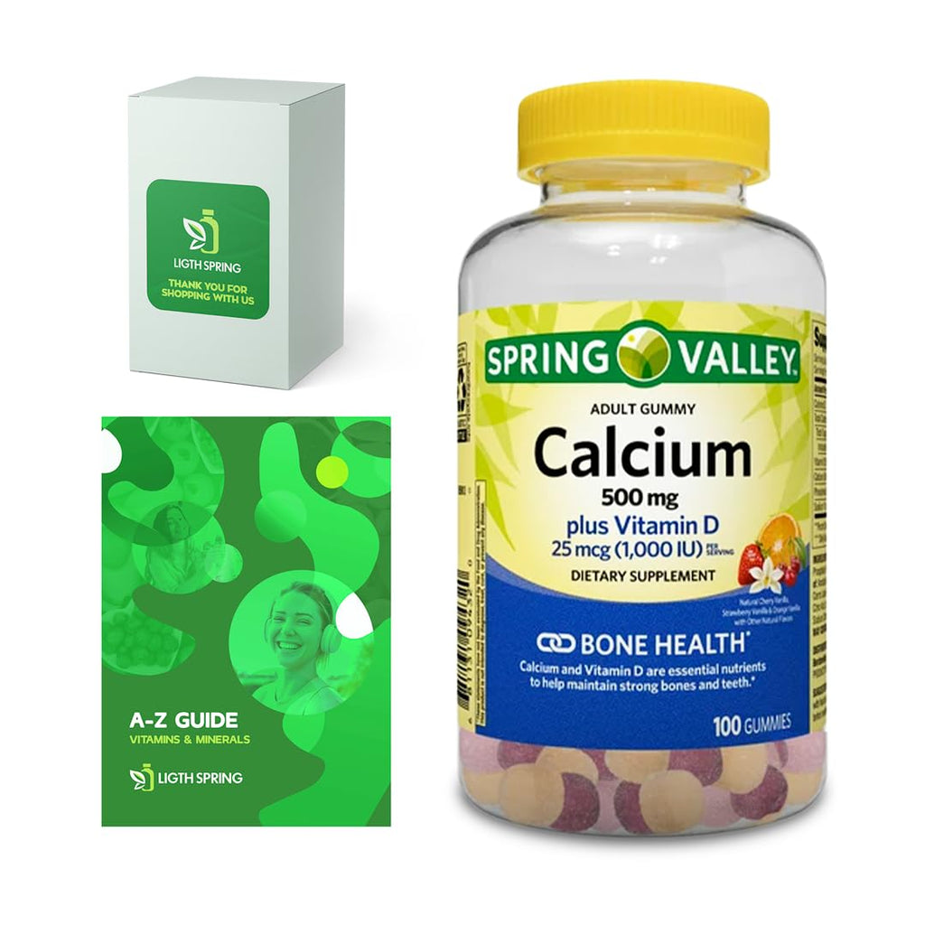 Calcium Plus Vitamin D gummies for strong bones
