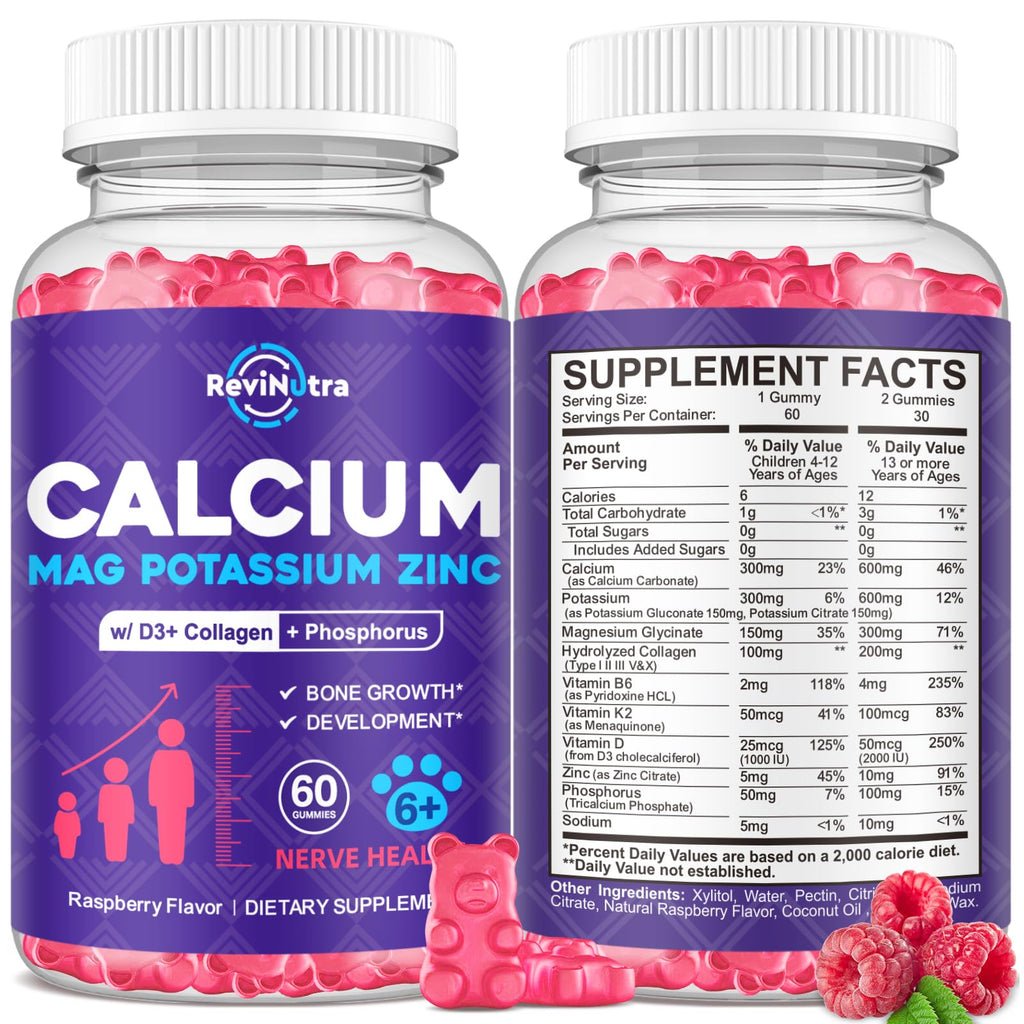 Calcium potassium magnesium gummies benefits