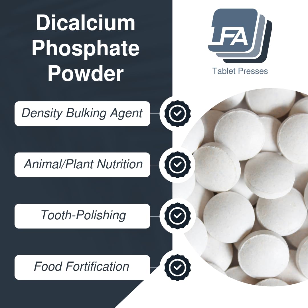 Calcium powder for efficient capsule production