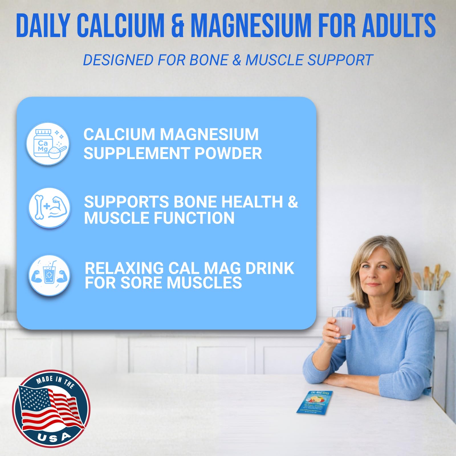 calcium powder for muscle recovery