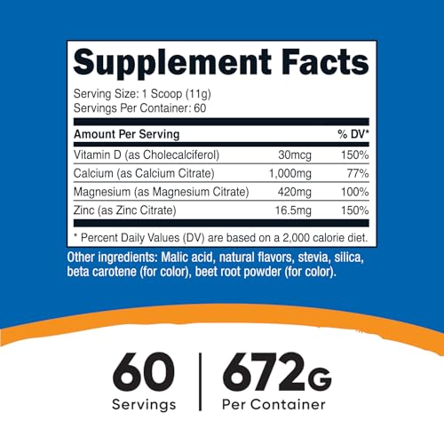 Calcium powder with vitamin D3